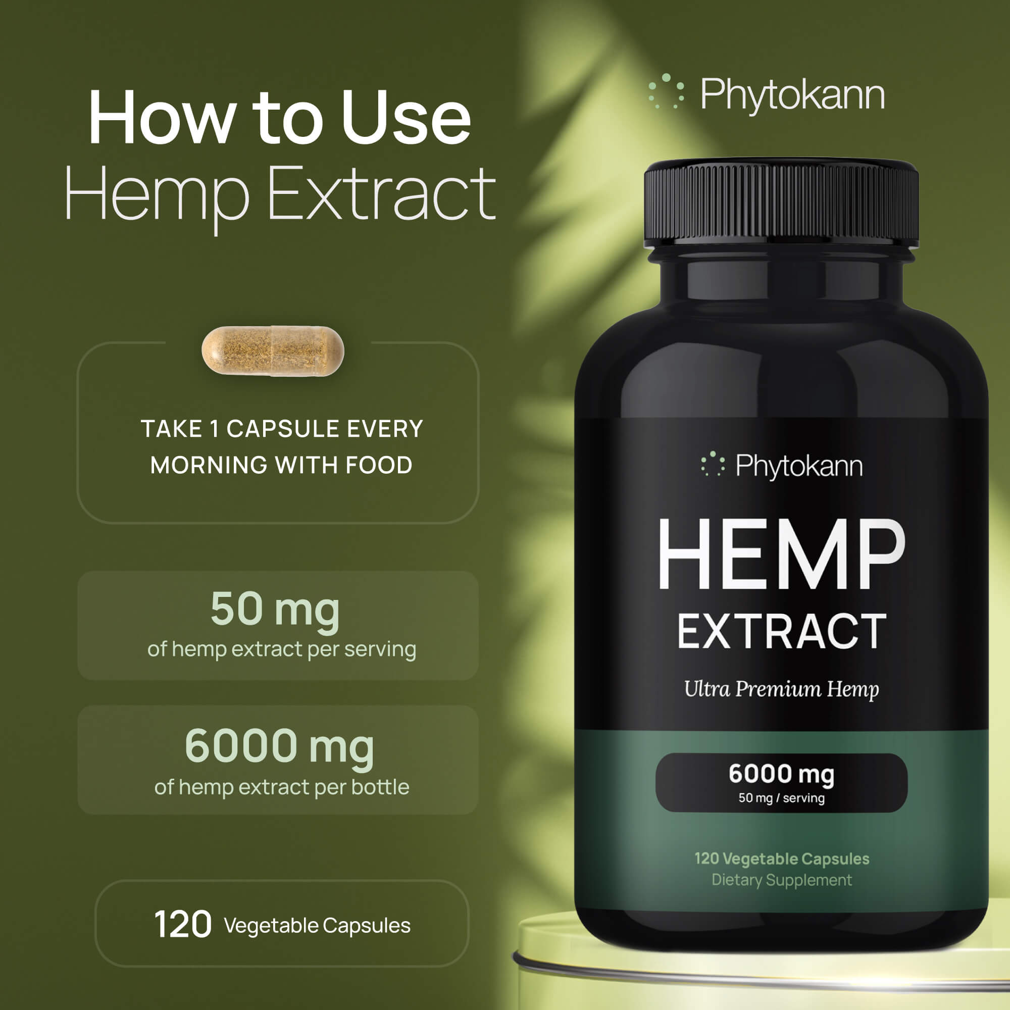 Hemp Extract Capsules – Phytokann